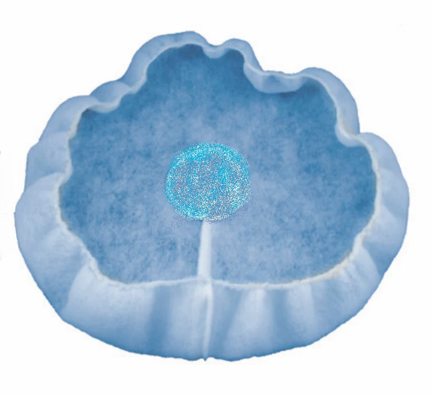 PreVent® Fan Bonnet HD Blue/White Tackified Filter for Front of Fan ...